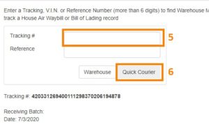 Tracking - Zip Cargo